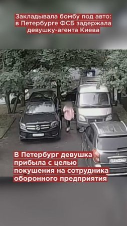 Закладывала бомбу под авто: в Петербурге ФСБ задержала девушку-агента Киева
