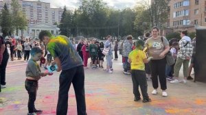 Фестиваль красок прошёл в Красноармейске
