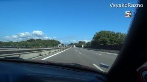 Едем по трассе во Франции