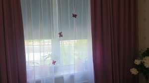 Ах ,какие шторы и. тюль👍♥️"Любимый Василёк " /мой завтрак ммм