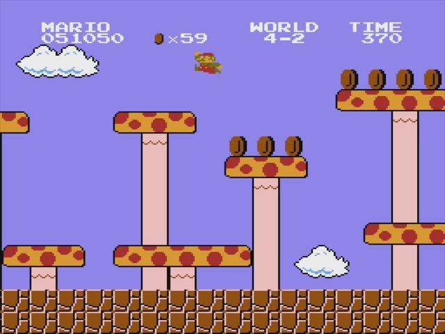 TAS, (NES) Super Mario Bros. (Europe) - ＂warps＂ in 04m 55.16s by HappyLee