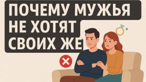 Почему мужья не хотят своих жен