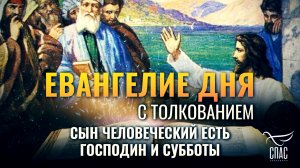 «СЫН ЧЕЛОВЕЧЕСКИЙ ЕСТЬ ГОСПОДИН И СУББОТЫ» / ЕВАНГЕЛИЕ ДНЯ