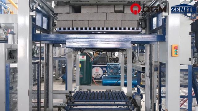 QGM офлайн толкающий пакетировщик для тротуарной плитки