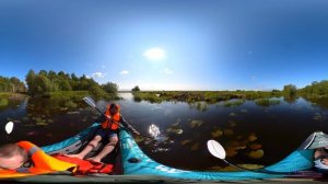 360 прогулка по рекам Архангельска. Петрянка. 21.06.2025