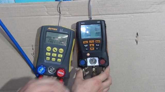 Опрессовка азотом  и  вакуумирование инверторного кондиционера Daikin + бонус.