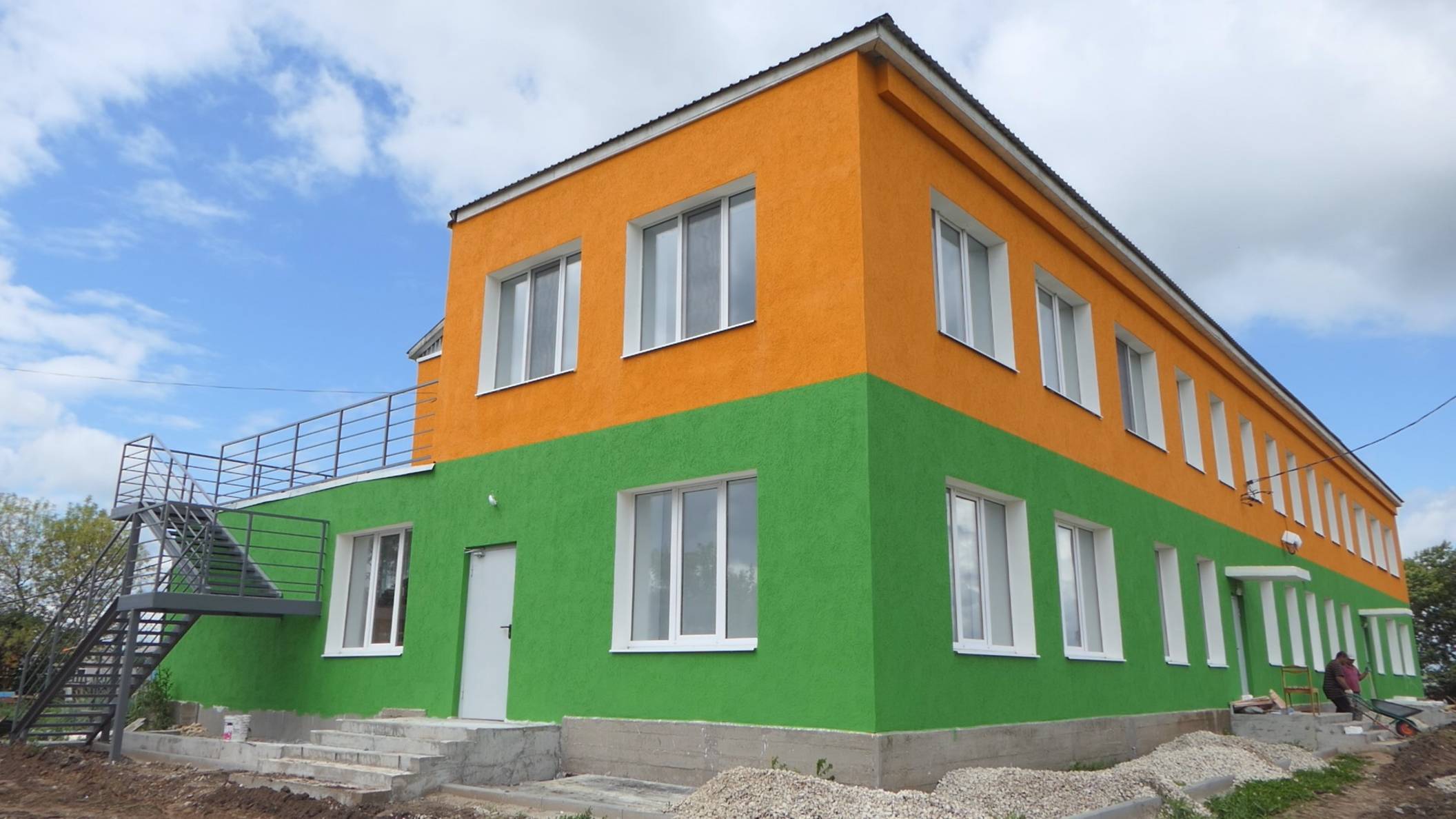 3-й этап капитального ремонта детского сада в с. Домашка