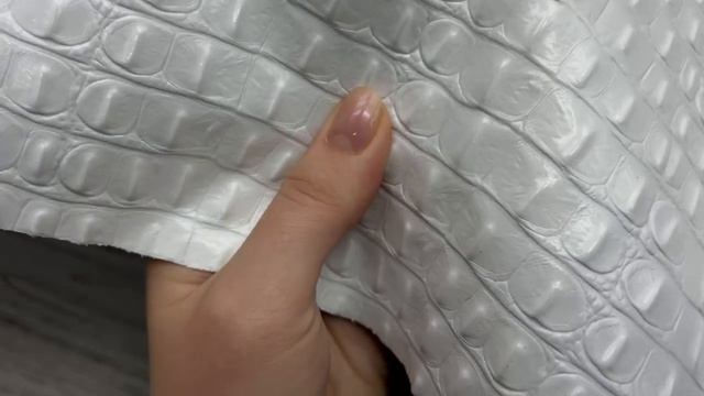 Crocco Back White (0,8-1,0 мм), цв. Белый, натуральная кожа