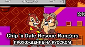 Chip 'n Dale: Rescue Rangers (nes) ➤ ПРОХОЖДЕНИЕ НА РУССКОМ