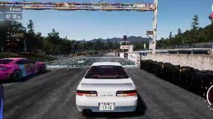Жесткое дрифт-состязание в игре JDM JAPANESE DRIFT MASTER