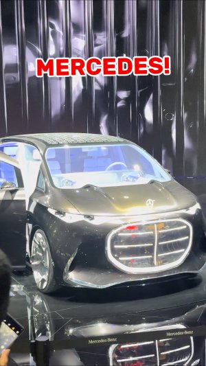 Mercedes-Benz Vision V. Как Вам? #авто #automobile #китай #машина #changan #mercedes #выставка #врек