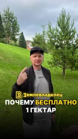 Почему бесплатно 1 гектар