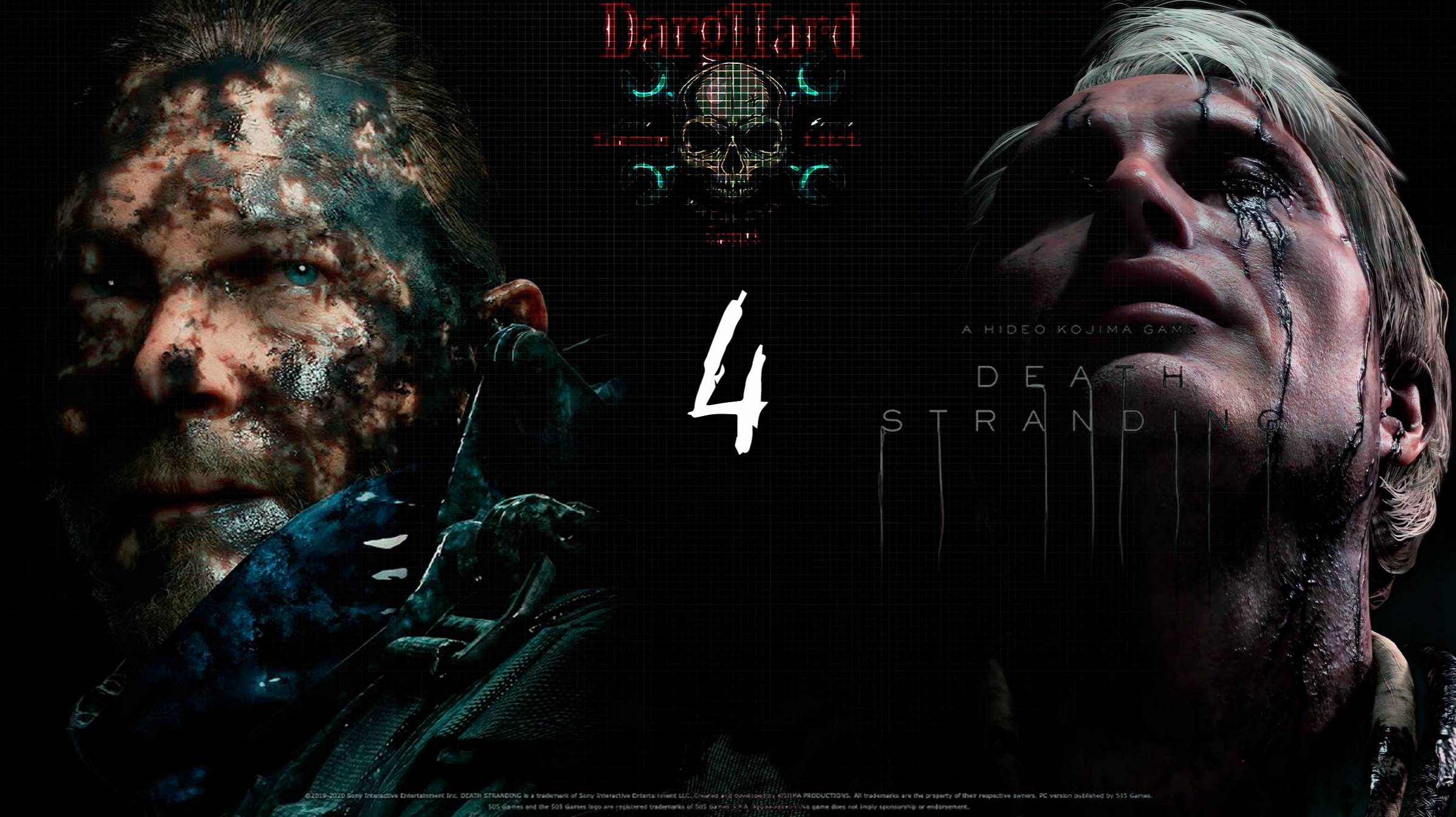 Death Stranding PS5. 4 Отправиться на запад. Прохождение 4K Ultra HD 2160p Без Комментариев!