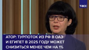АТОР: турпоток из РФ в ОАЭ и Египет в 2025 году может снизиться менее чем на 1%