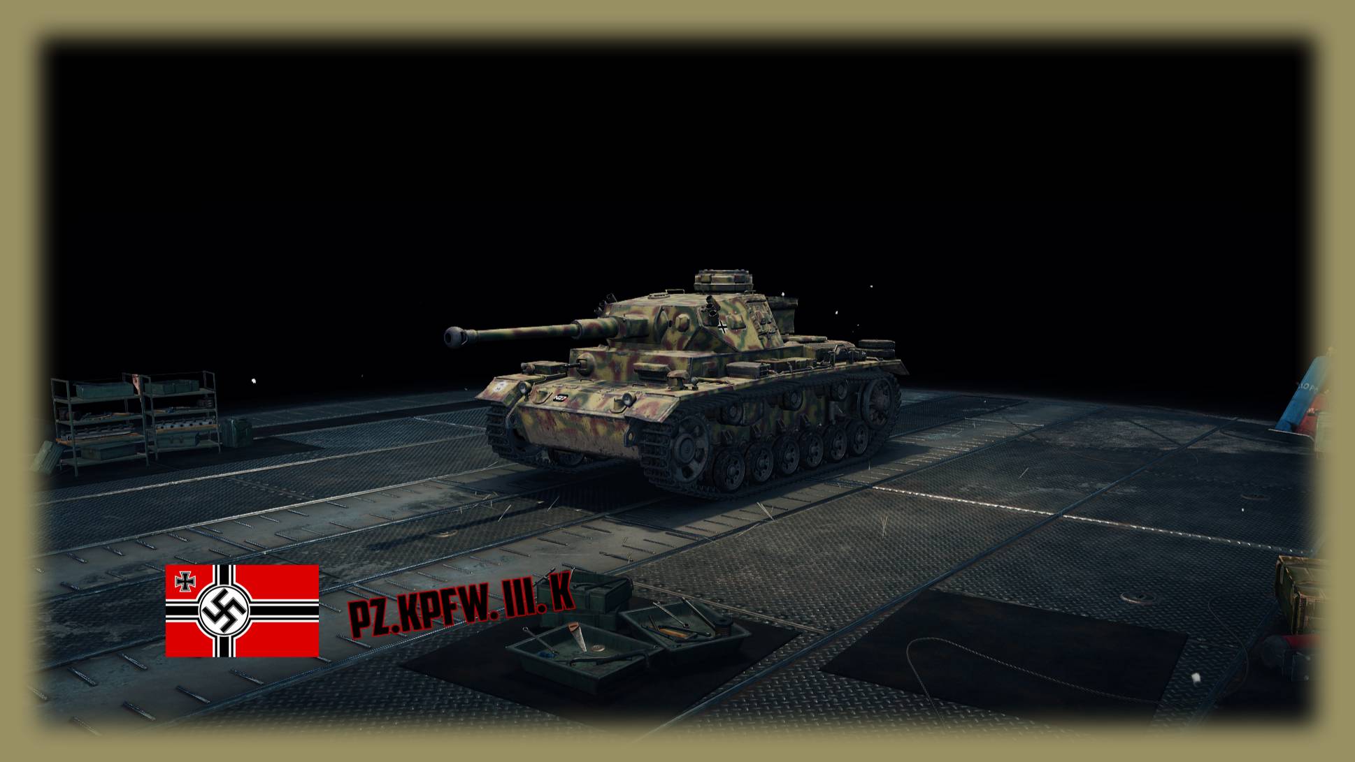 Pz.Kpfw. III. K Мир танков
опыт 1129