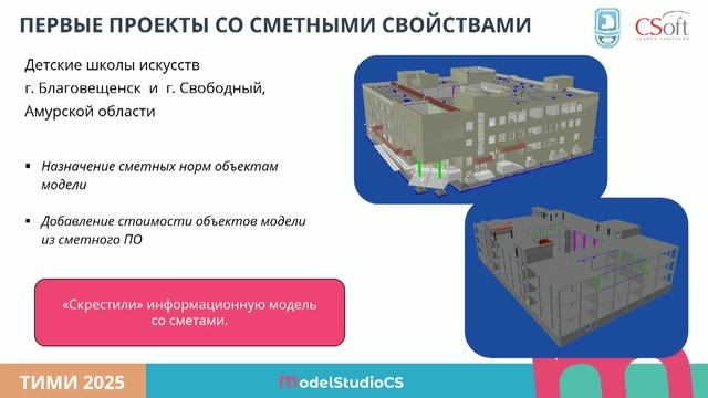 Опыт ОАО «Костромапроект» во внедрении BIM с применением Model Studio CS