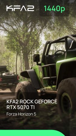 Тест видеокарты KFA2 ROCK GeForce RTX 5070 Ti Black | Forza Horizon 5 | 1440p (2K) разрешение