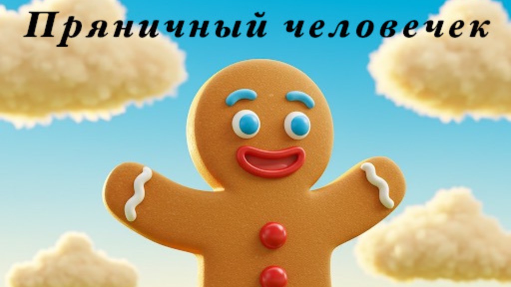 Пряничный человечек.