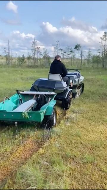 СВЯЗКА: букс + модуль + прицеп