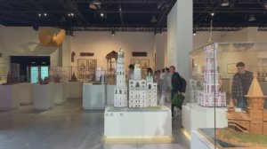 Макет колокольни Ивана Великого, выставка "Рождение масштаба"