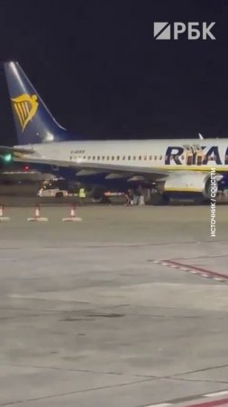 В аэропорту Майорки загорелся самолет лоукостера Ryanair