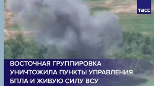 Восточная группировка уничтожила пункты управления БПЛА и живую силу ВСУ