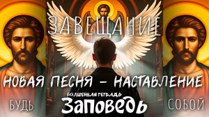 Волшебная тетрадь. "Заповедь". Новая песня - родительское наставление,  как стать счастливым.
