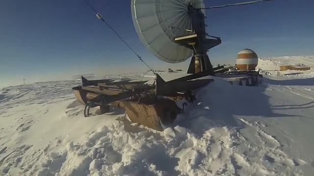 Восток. Установка антенны 14.02.2014