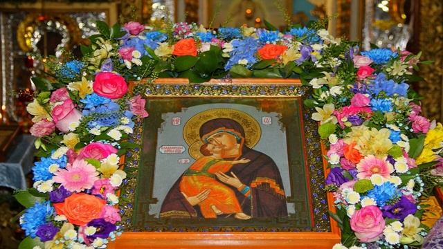 Молитва Пресвятой Богородице "Владимирской"  _ Величание, тропарь и кондак
