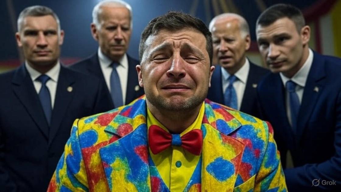 Песня о Зеленском СТРАХ КЛОУНА  ИЗ КИЕВА