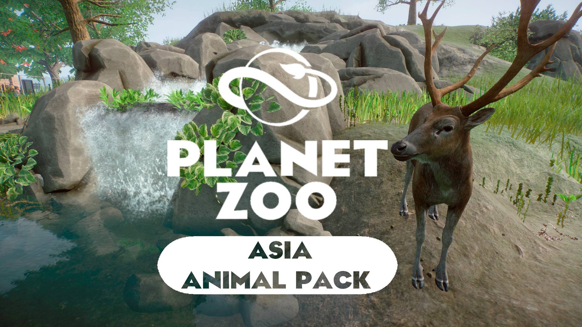Planet Zoo: Asia Animal Pack - Олень Давида