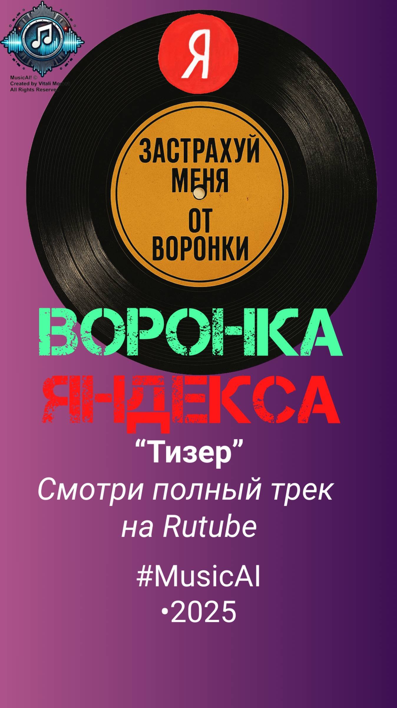 «Застрахуй… от воронки»  авторский клип на Рутубе 🔗 https://rutube.ru/video/7c820dfa8