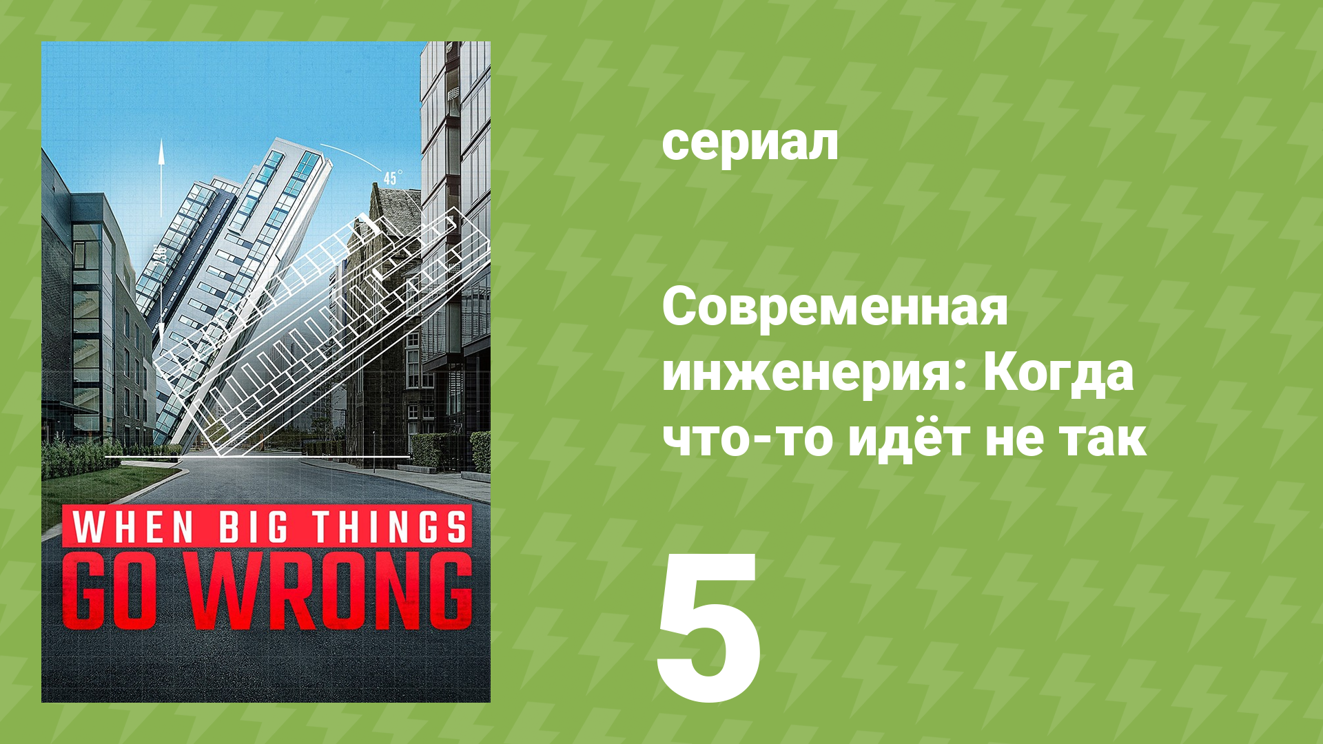 Современная инженерия: Когда что-то идёт не так 5 серия (документальный сериал, 2021)