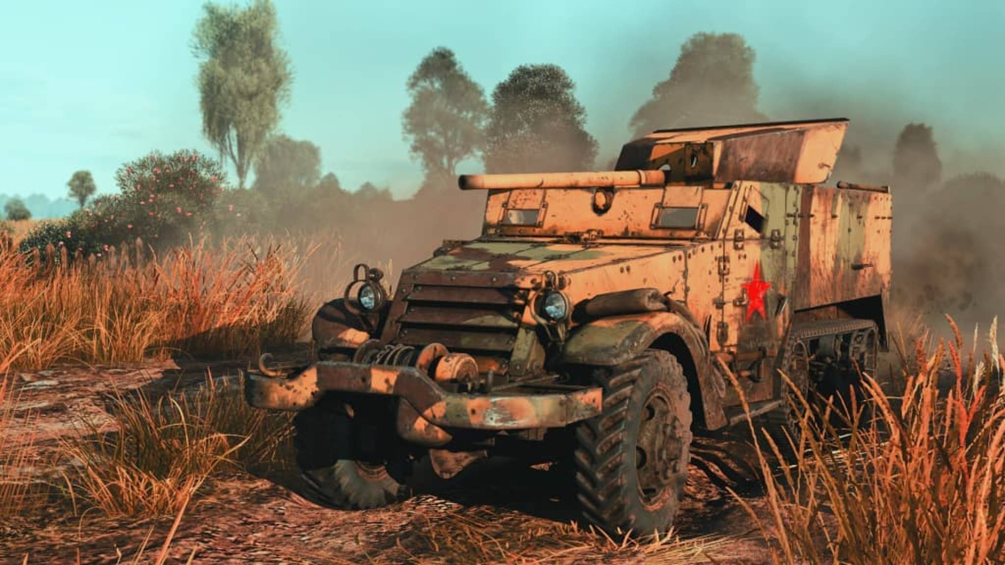 Грузовик с пушкой за США уже в Вар Тандер