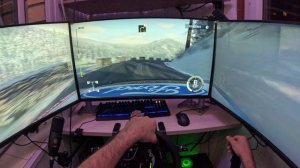 WRC10. ТРИПЛ СКРИН. СИМРЕЙСИНГ БЕЗ ОПЫТА