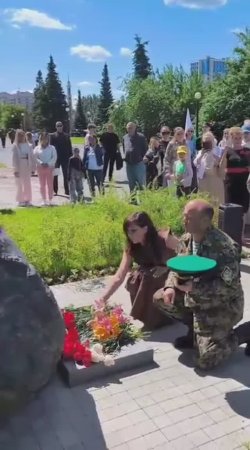 6 июля 2025 г. акция "Свеча памяти", посвященная 3-й годовщине формирования батальона "АЛГА"