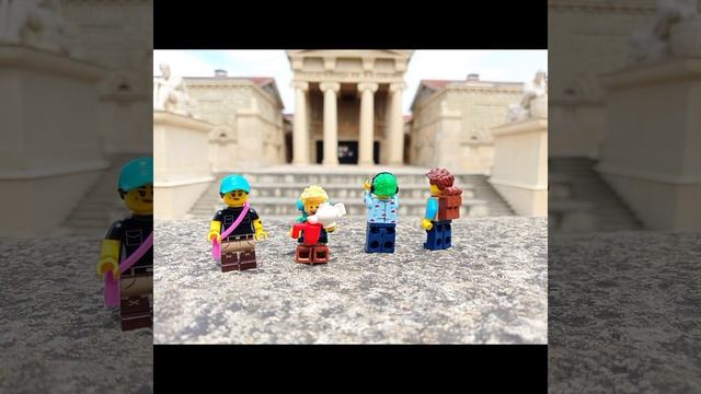 Путешествия лего на природе