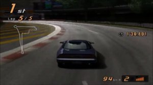 GT4 Prologue (PS2, 2004) - NY Street Circuit (Arcade Race)