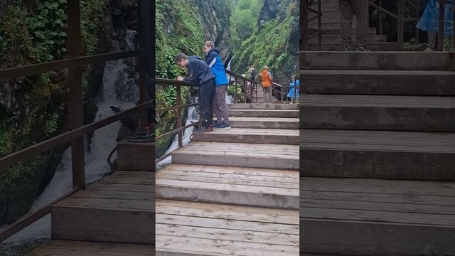 Тропинка к водопаду Эстюба: путешествие по живописным тропам Алтая 🌿💦