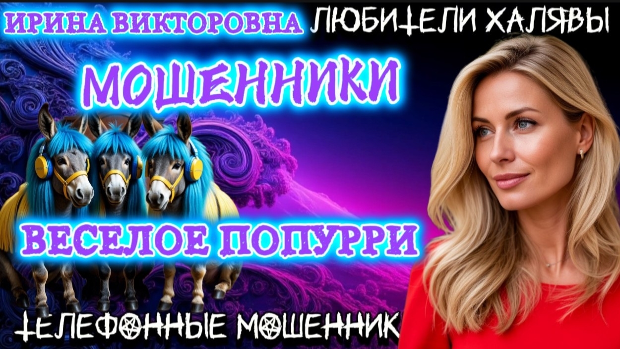 💥 ИРИНА ВИКТОРОВНА. ВЕСЕЛОЕ ПОПУРРИ | ТЕЛЕФОННЫЕ МОШЕННИКИ