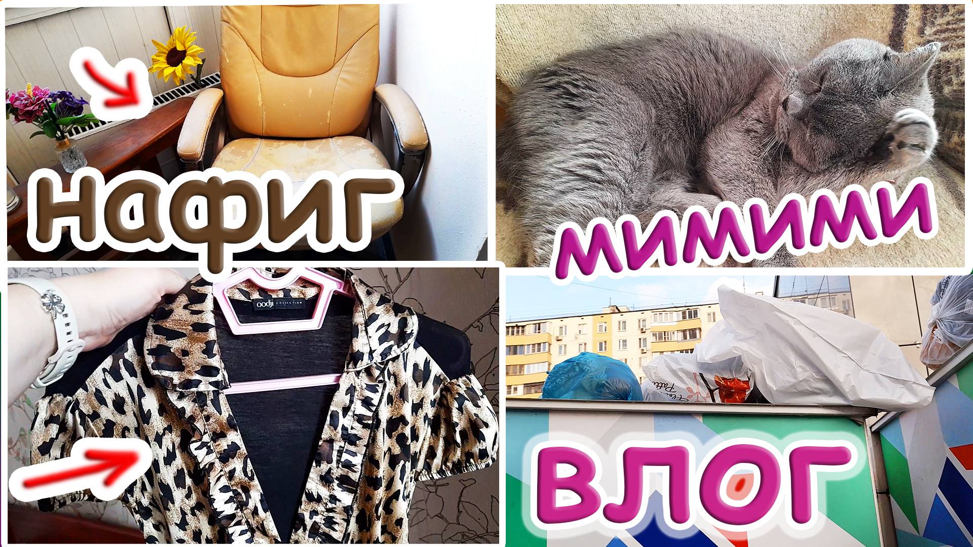 Влог: Пополнение книжной коллекции / Расхламление / Пора выбрасывать / Ну вот....