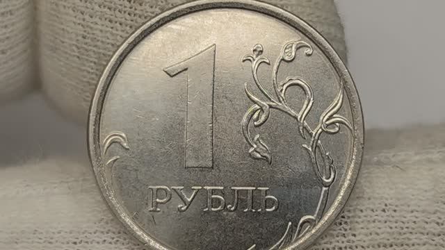 В 10000 раз дороже!  1 рубль 2022 года. Цена монеты разновидности и браки.