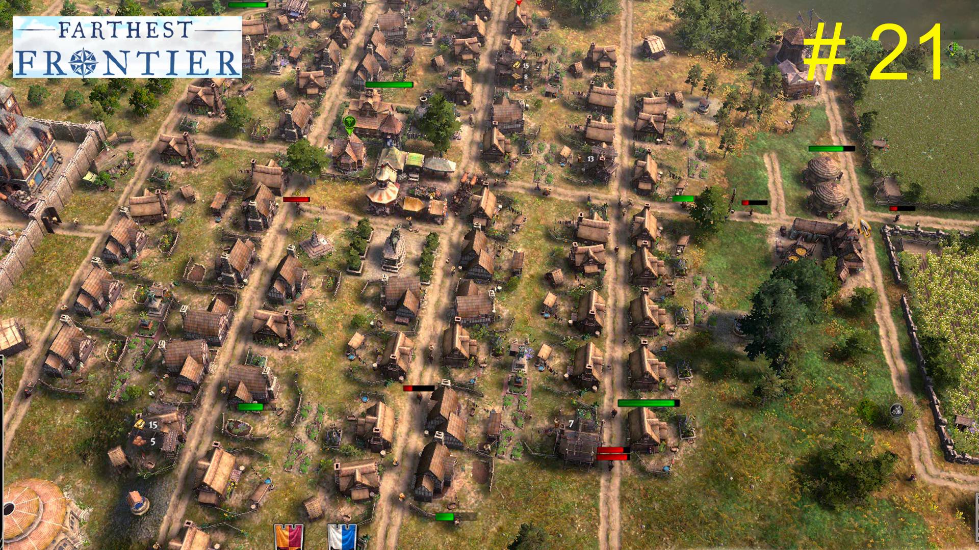 Гиперборея # 21. Пивоварня. Разрушительное нападение рейдеров. Развитие поселения. Farthest Frontier