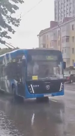 Новый троллейбус КамАЗ-62825 № 554 на 1 маршруте в Саранске!