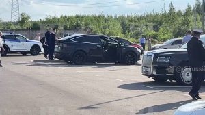 Кадры с парковки в Одинцовском округе, где нашли тело Романа Старовойта