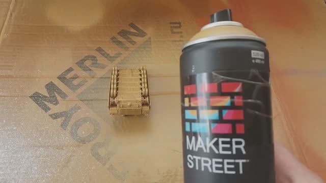Масштабная модель БМПТ "Терминатор"ч.2 Окраска модели