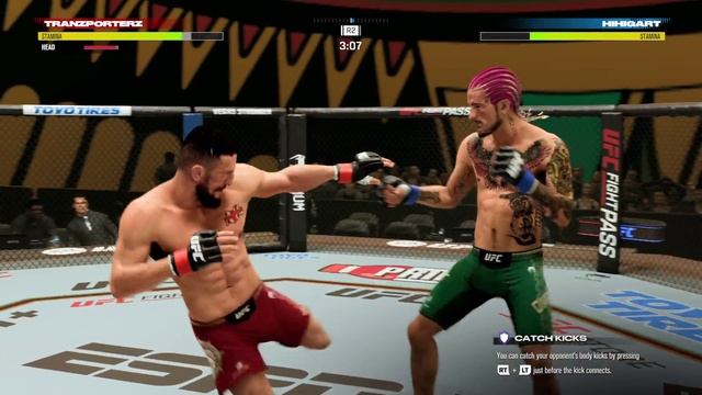 UFC 5 Онлайн Ломаем ногу подлому грузину Двалишвили. Смешной и Крутой Бой