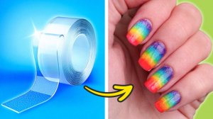 💅 20+ простых дизайнов ногтей и трюков 😍 попробуй сам!