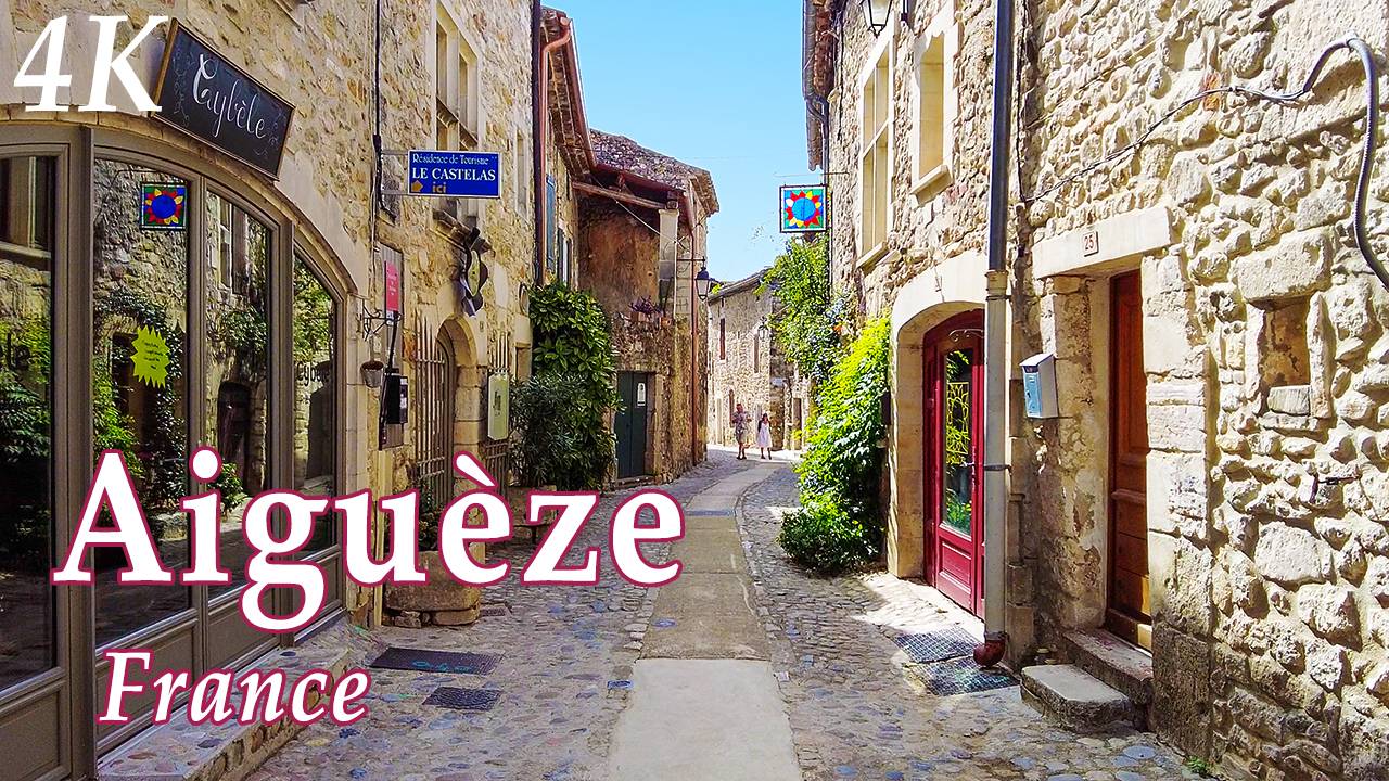 Walk in Aiguez, France