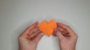Как сделать сердце из бумаги в технике оригами